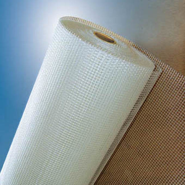 white color and Different width and soft fiberglass mesh used for marble