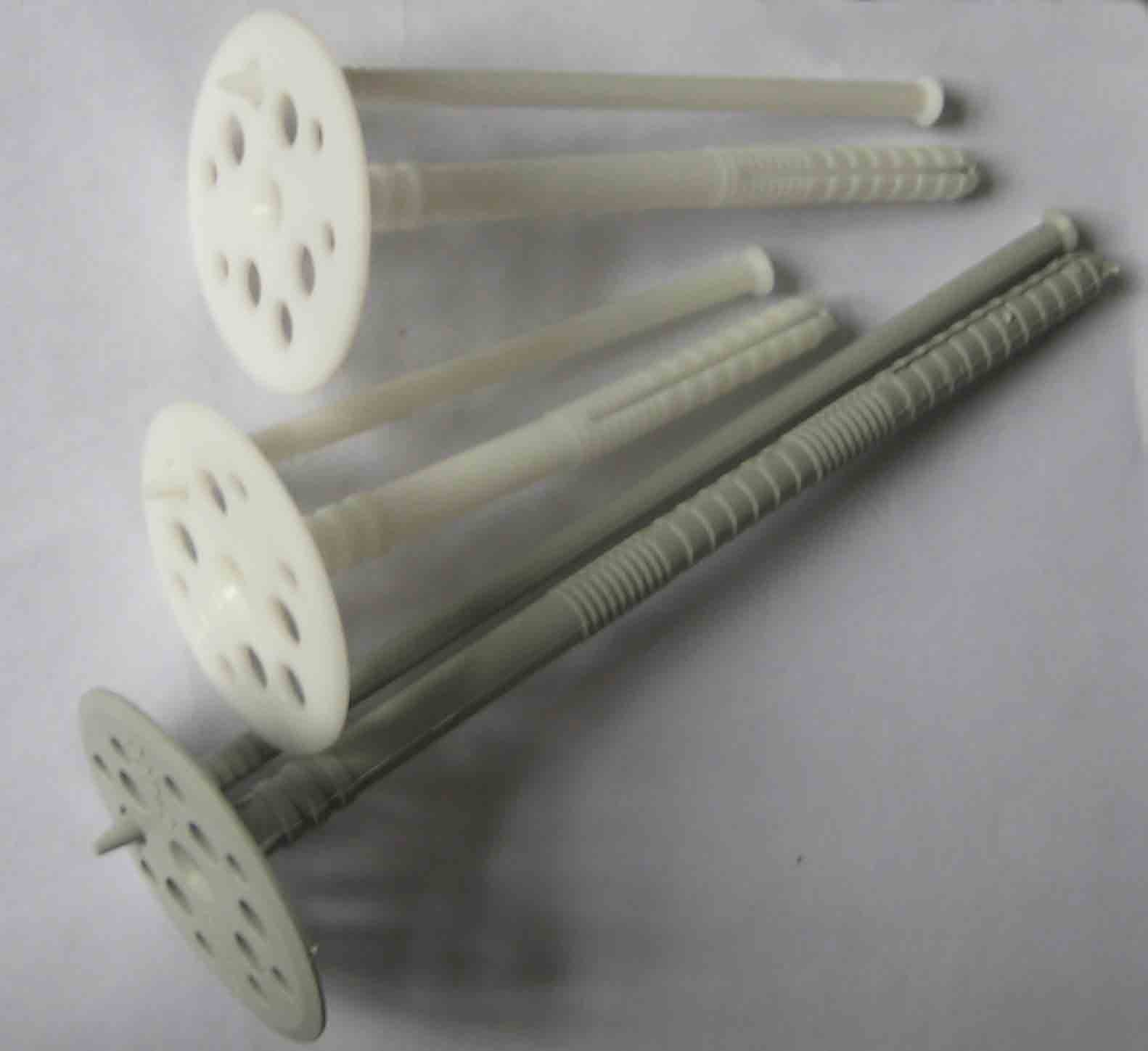 Different color Insulation system new plastic dowel nail used for Wall ...
